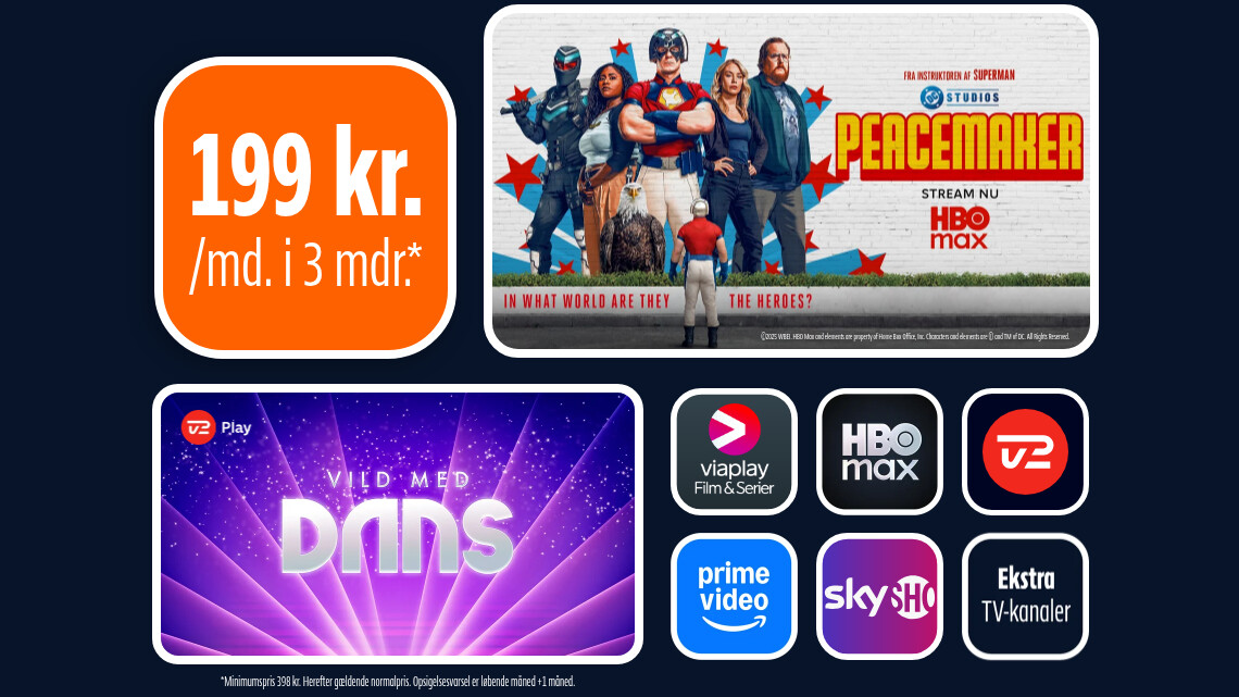 Bestil din streamingpakke